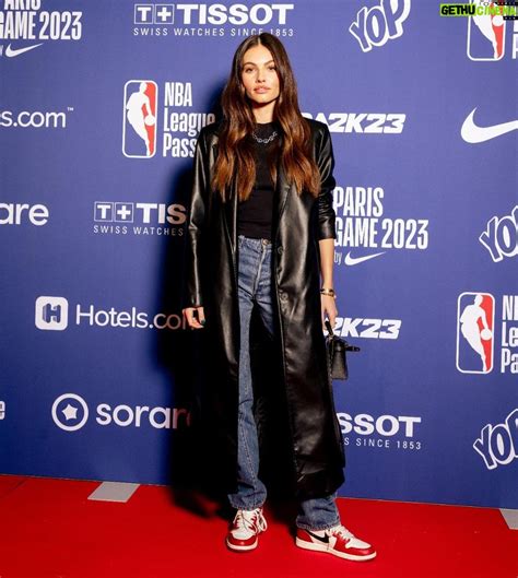 Thylane Blondeau Instagram Thank You Nbaeurope Had So Much Fun ️