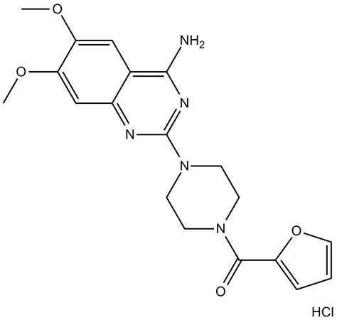 Apexbio Prazosin Hcl α1 And α2b Adrenoceptor Antagonist Cas 19237 84 4