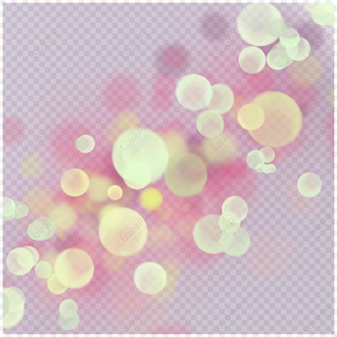 추상 Bokeh 투명 일러스트 광반 조명보케광점 Png 일러스트 무료 다운로드 Lovepik