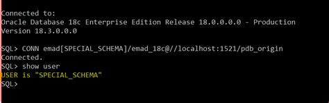 Oracle 18c New Feature Schema Only Accounts Geodata Master