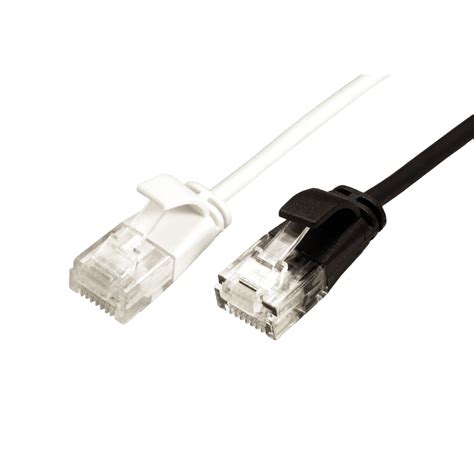 Slim Compact Category 6a Class Ea Ftp Shielded Lsoh Patch Cables