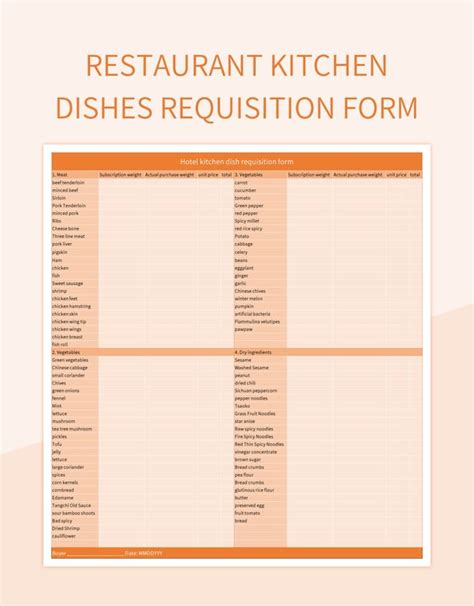Free Requisition Form Templates For Google Sheets And Microsoft Excel Slidesdocs