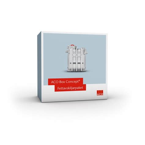 Aco Box Concept Fett Inne Ns2 Fettavskiljare Med Täta Loc