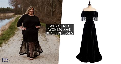 Why Plus Size Women Love Black Dresses Hello Curve