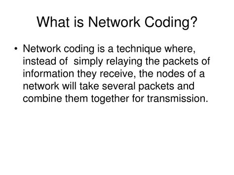 Ppt Inter Session Network Coding In Wireless Network Powerpoint