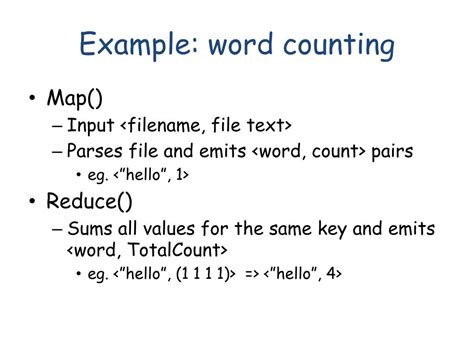 ppt lecture 12 mapreduce simplified data processing on large clusters powerpoint