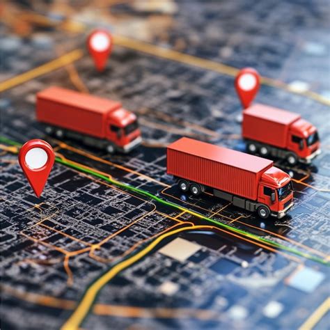 Supply Chain Tracking Systems Displaying Realtime Data On The Location And Status Of Shipments