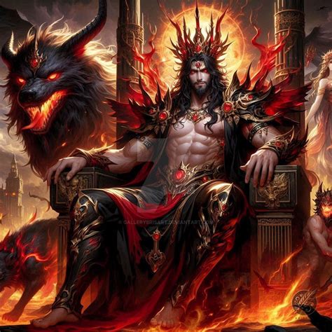 Greek God Hades Emperor Of The Underworld By Gallerybrisart On Deviantart