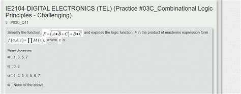 Solved 5 ﻿ P03cq11simplify The Function