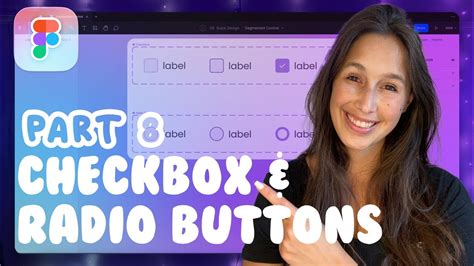 Figma Components Checkbox And Radio Buttons Variables Variants