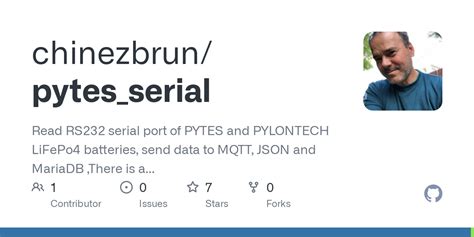 Github Chinezbrunpytesserial Read Rs232 Serial Port Of Pytes And