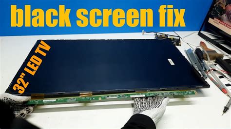 How To Repair Lcdled Tv Black Screen Led Tv Backlight Problem