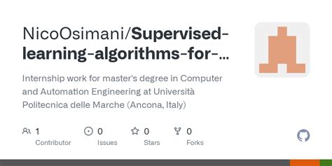 GitHub NicoOsimani Supervised Learning Algorithms For Car Accident Classification Internship