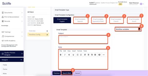 How Do I Create New Email Templates Scilife