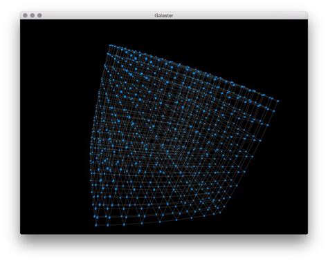 Graph Visualization Of 1000 Nodes Cube