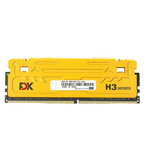 Ram Ddr4 8gb 3600mhz Single H3 Series گروه حافظه فدک