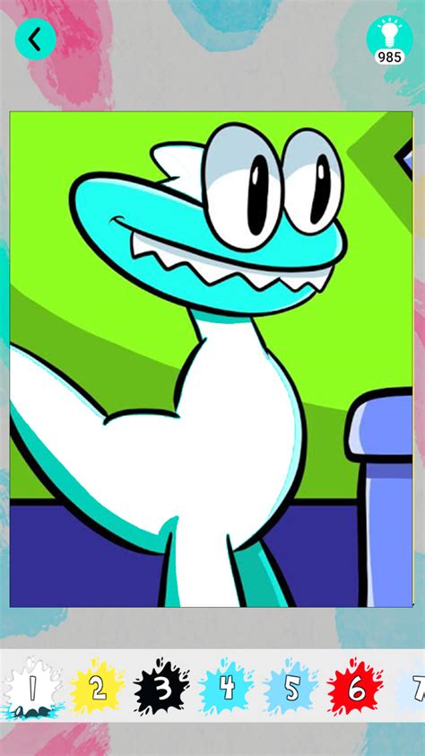 Cyan Yellow Rainbow Coloring 2 สำหรบ iPhone ดาวนโหลด