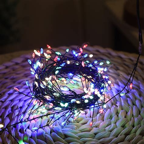 Firecracker Fairy String Lights Usb Powered Garland Light With Remote Waterproof For Wedding