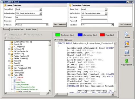 Open Dbdiff Dbms Tools