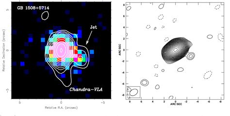 Figure 1 From Large Scale Radio And X Ray Jets In The Highest Redshift