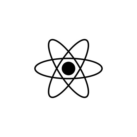 Atoms Vector Icon Illustration 23195543 Vector Art At Vecteezy