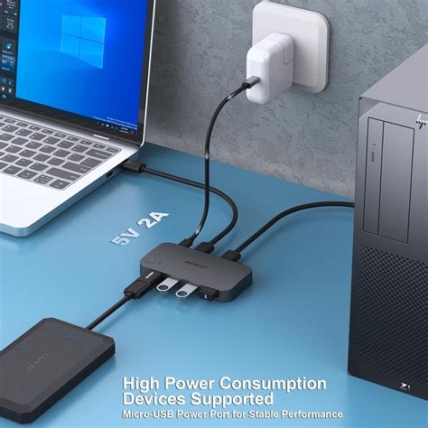 BENFEI 4 Port USB 3 0 Switch PowerhousePC