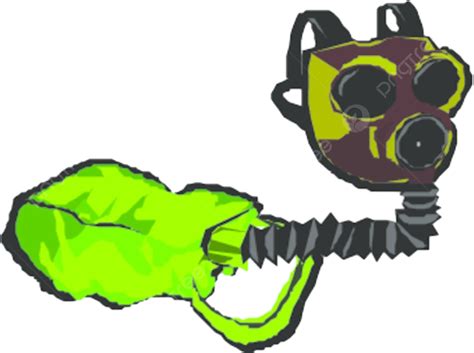 Gas Mask Weapon Background Secure Vector Weapon Background Secure