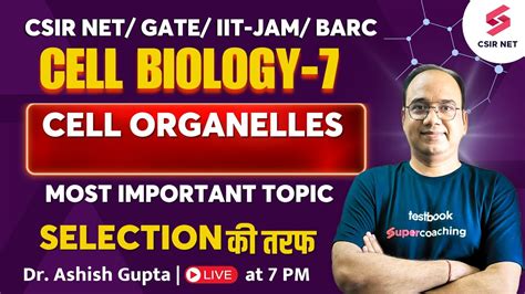 Cell Biology 7 CSIR NET June 2024 GATE 2024 IIT JAM Life Science Dr Ashish Gupta