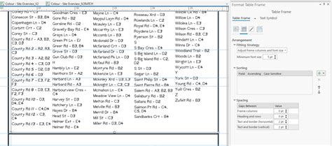 Arcgis Pro Table Frame Content Fitting Strategy Is Esri Community