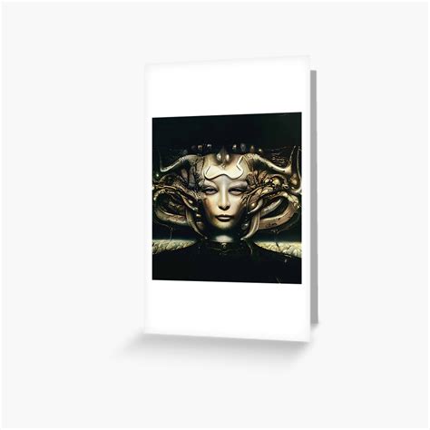Hr Giger Xenomorph Woman Greeting Card For Sale By Ep Pandality Redbubble