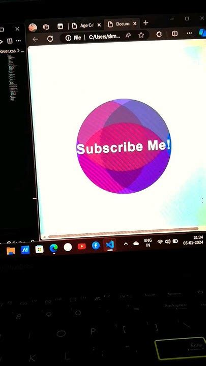 Hover Effect Using Css Coding Webdevelopment Webdesign Ytshorts Coding Shorts Youtube