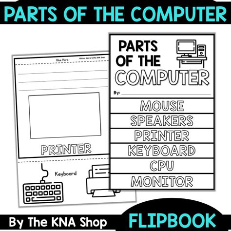 Parts Of The Computer Printable And Google Slides Made By Teachers