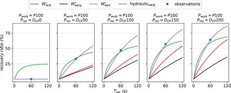 Comparison Of Model Predictions With The Defined Recovery Estimation Download Scientific