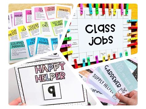 17 Best Classroom Helpers Ideas Classroom Jobs List Chaylor Mads