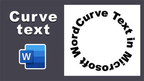 How To Curve Or Circle Text In Microsoft Word 2016 Microsoft Word 2016 Words Microsoft Word