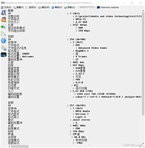 实验一 利用ffmpeg进行视音频信息提取 音视频技术利用ffmpeg对一个视频文件提取基本信 Csdn博客
