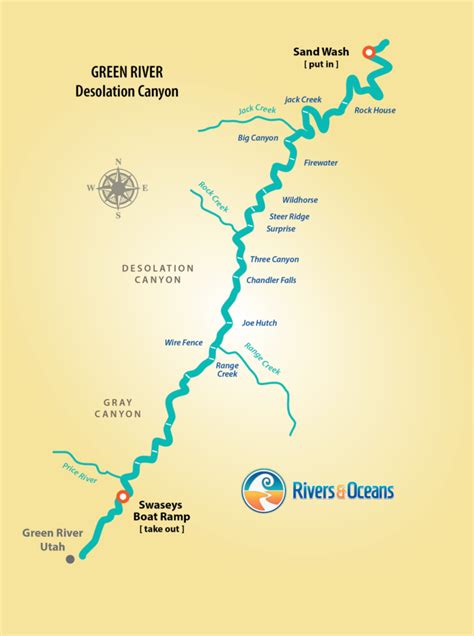 Desolation Canyon Rafting Green River Utah Rivers And Oceans