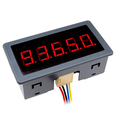 Red LED Digital Counter Meter Count Timer Timing Three Function DC V V EBay