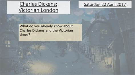 Charles Dickens Teaching Resources
