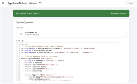 Typeform Google Ads Conversion Tracking Guide 2023