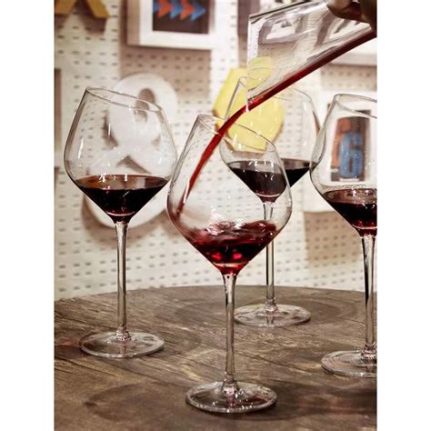 Premium Wine Glasses With Capacity Of 500ml Set Of 6 Glasses Shopee Philippines