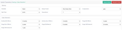 automatic database backup