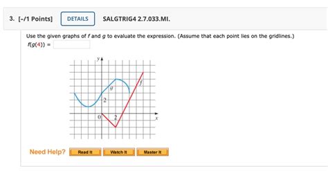 solved 3 [ 1 points] details salgtrig4 2 7 033 mi use the