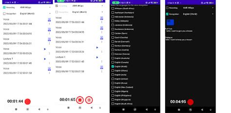 Voice Recognition Recorder