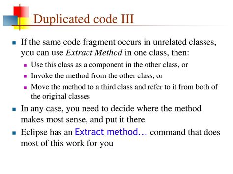 Refactoring Ii 5 Feb Ppt Download
