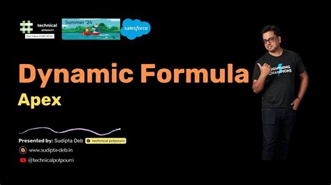 Evaluate Dynamic Formulas In Apex Salesforce Youtube