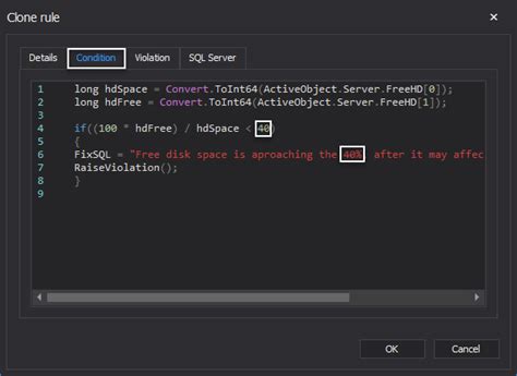 Sql Server Instance Health Check Creating Rules From Templates