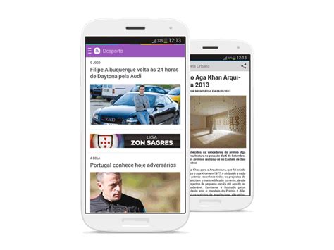 Android News Reader By Sandro Pereira On Dribbble