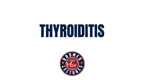 Thyroiditis Youtube