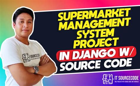 Supermarket Management System Project In Django With Source Code